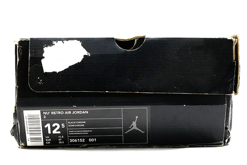 Air Jordan 2 Retro NU' "Black Chrome" – GlobalNYkicks